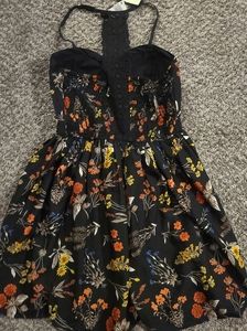 American Rag | Dresses | American Rag Womens Floral Crochet Dress Sz M ...